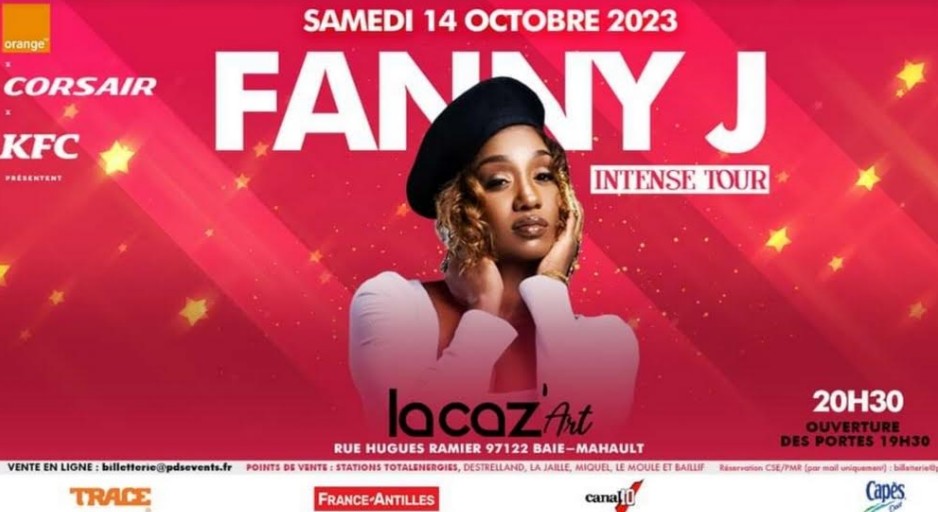 Concert Fanny J 2023 Baie-Mahault